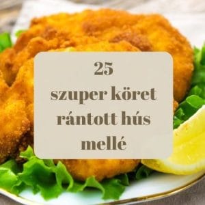 TOP 25 köret rántott húshoz ⋆ Csirkemell-receptek.hu